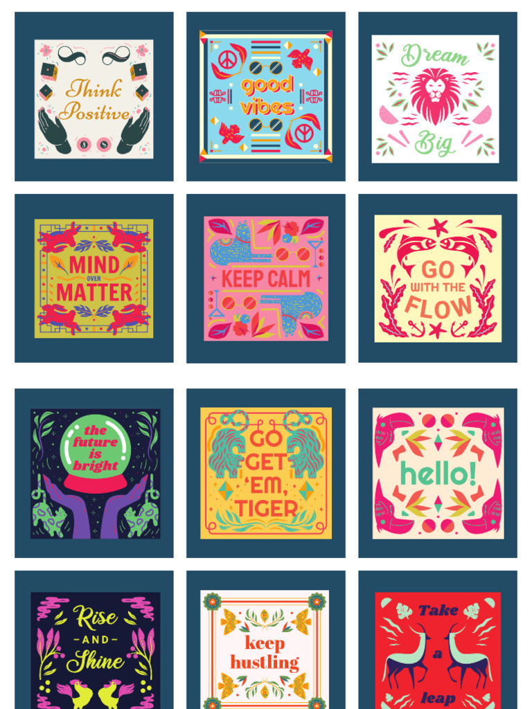 Daily Mindset Cards Flashcards | PDF