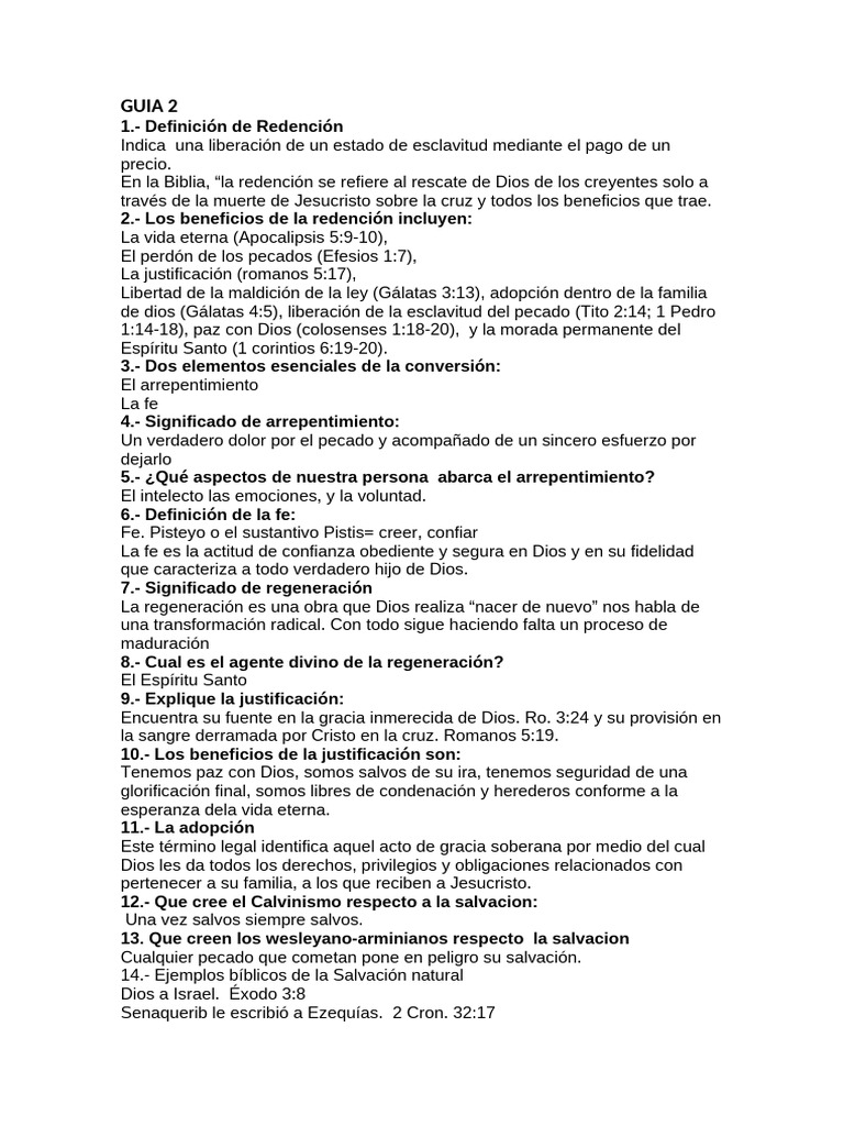 GUIA 2 T3 | PDF | Teología | Creencia religiosa y doctrina