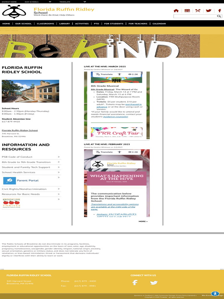 Ruffin Ridley School Homepage | PDF | Discrimination | Social Policy