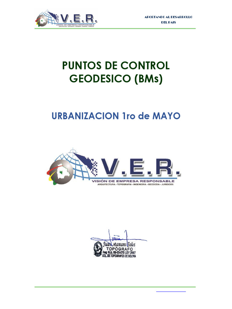 Informe Completo | PDF | Topografía | Inalámbrico