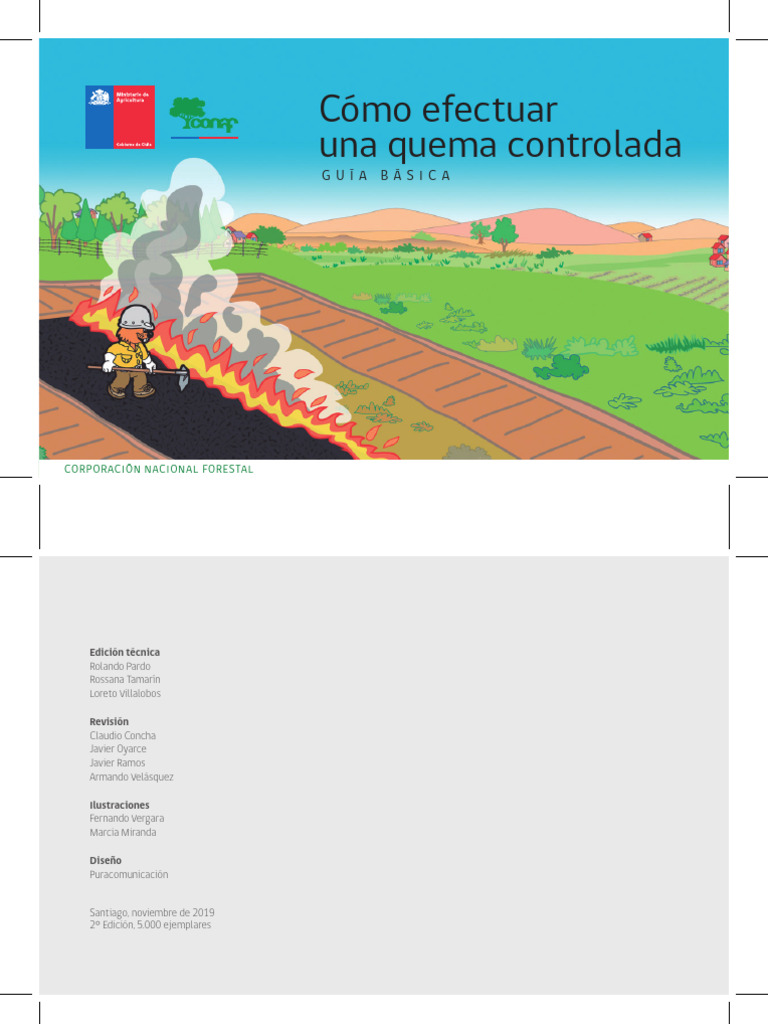 Cómo Efectuar Una Quema Controlada. Guía Básica | PDF | Fenomeno fisico | Naturaleza