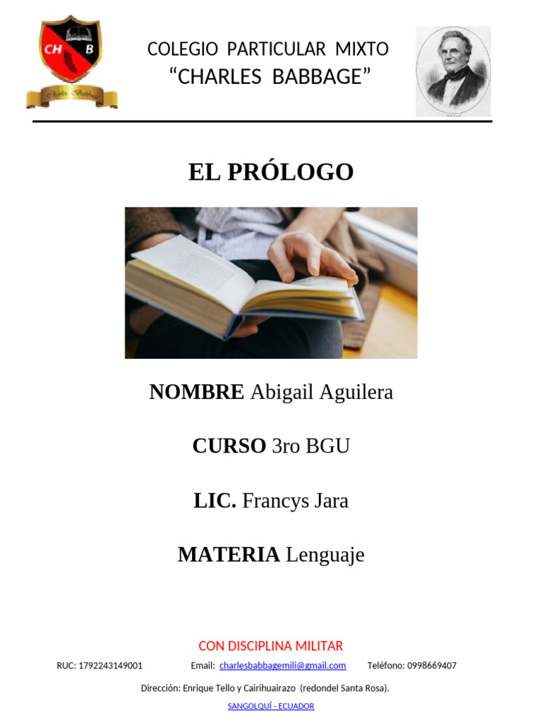 El Prologo | PDF
