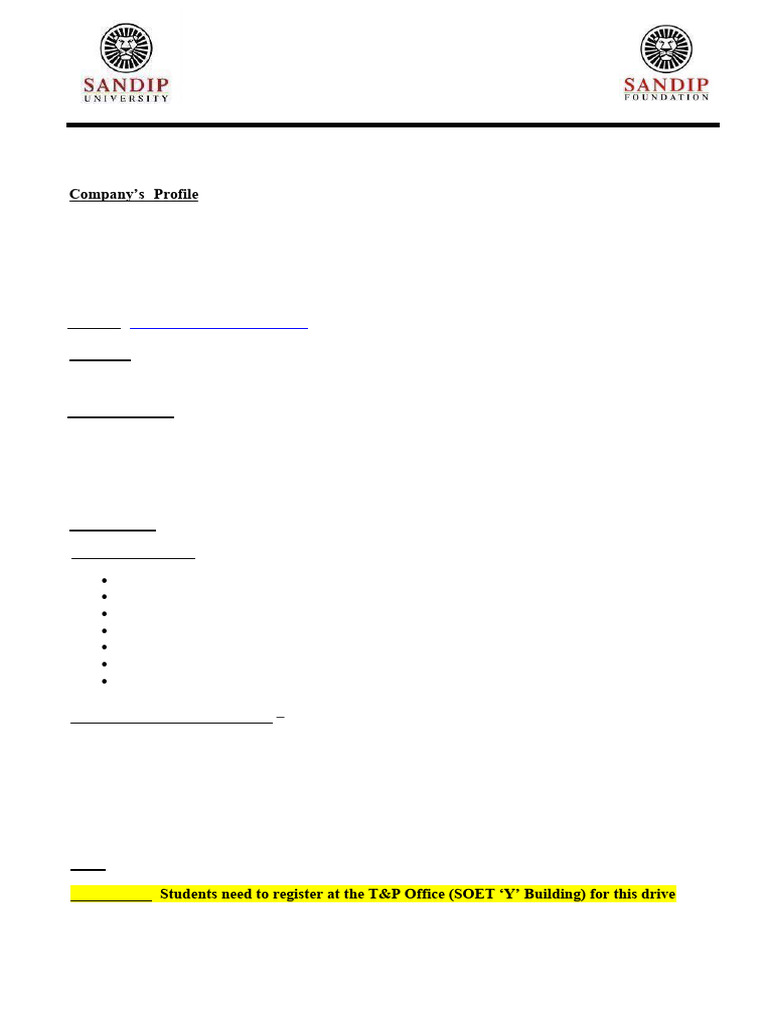 Nimap Infotech - Notice 2025 | PDF