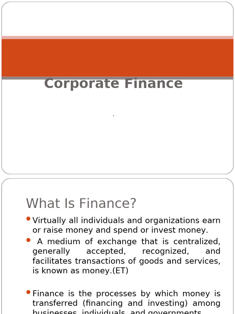 Introduction of Finance | PDF | Capital Structure | Investing