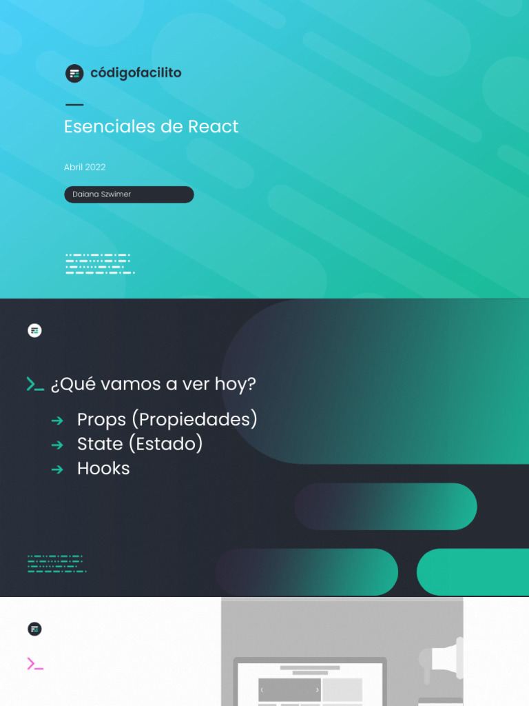 0.Slides- Esenciales de React | PDF