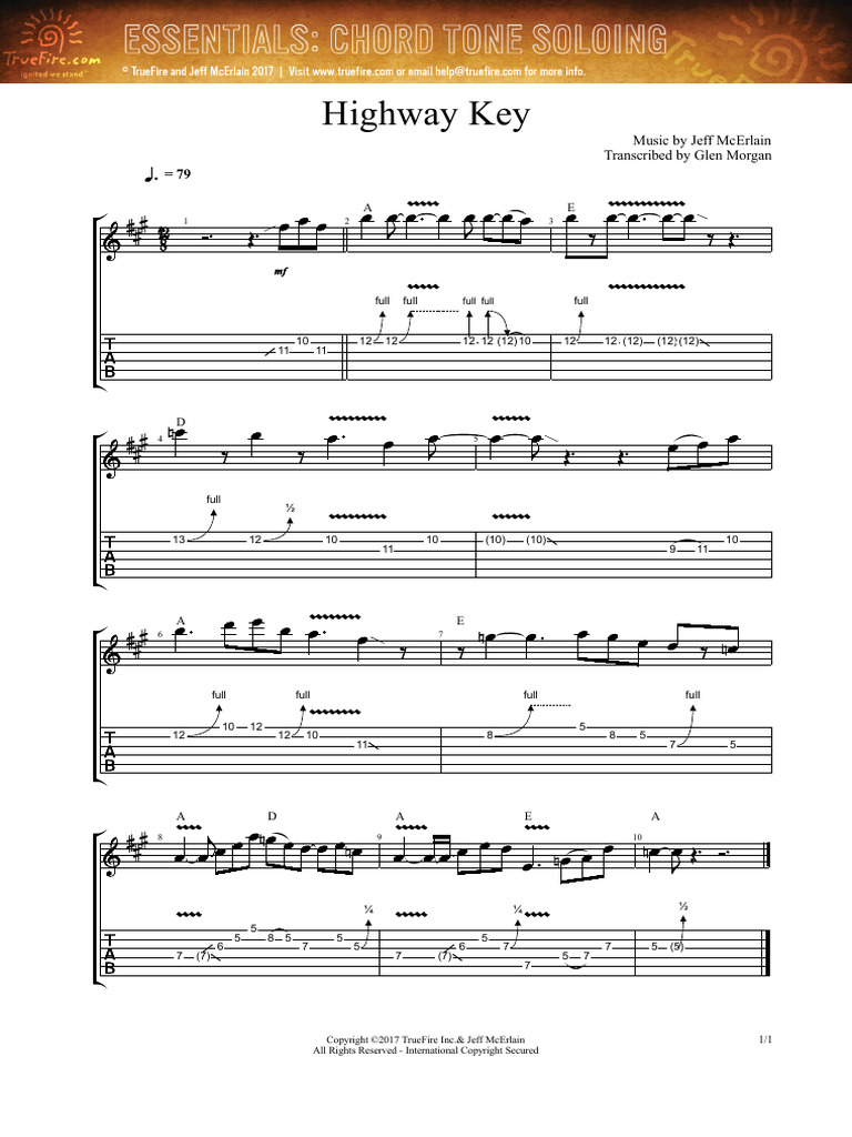 Key To Highway | PDF