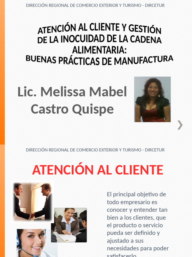 Capacitación Picota (Melissa Castro Quispe) | PDF | Alimentos | Seguridad alimenticia