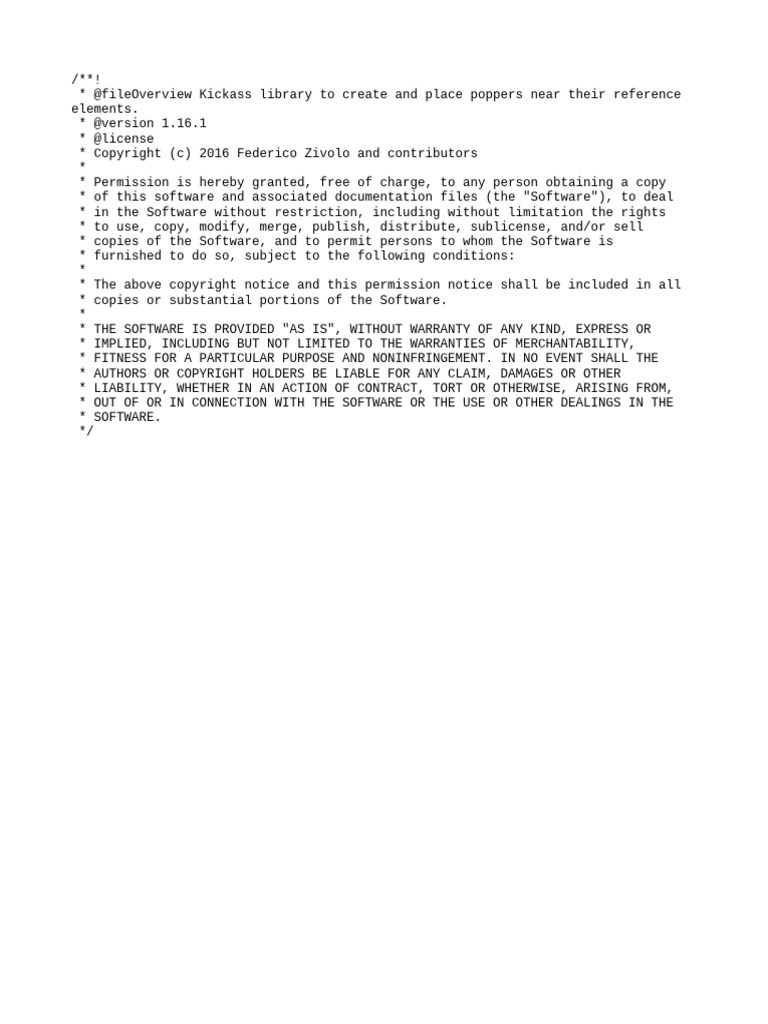 Table Js LICENSE | PDF