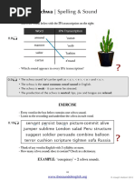 Schwa Sound List of Words | PDF | Stress (Linguistics) | Phonetics
