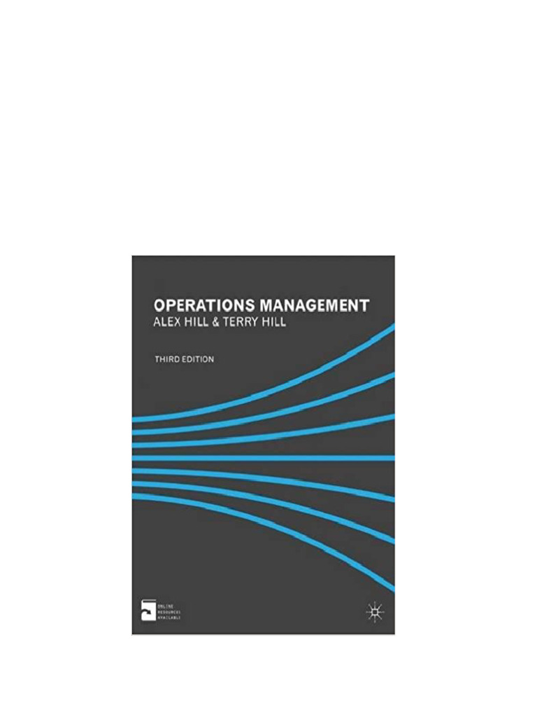 (Ebook PDF) Operations Management 3rd by Alex Hillpdf Download | PDF ...