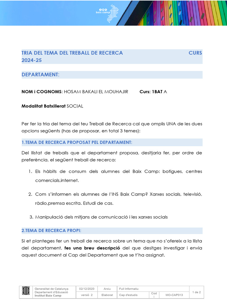 Tria Tema TR | PDF