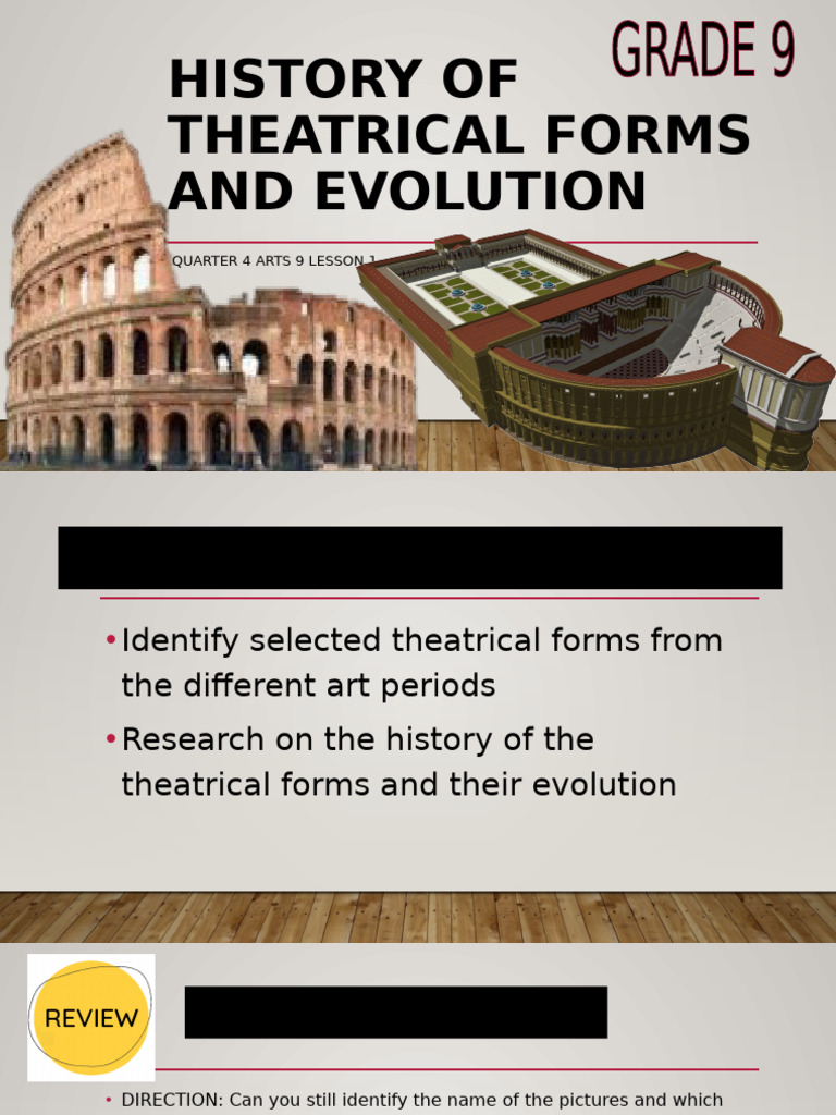 Evolution of Theatrical Forms History | PDF | Theatre | Tragedy