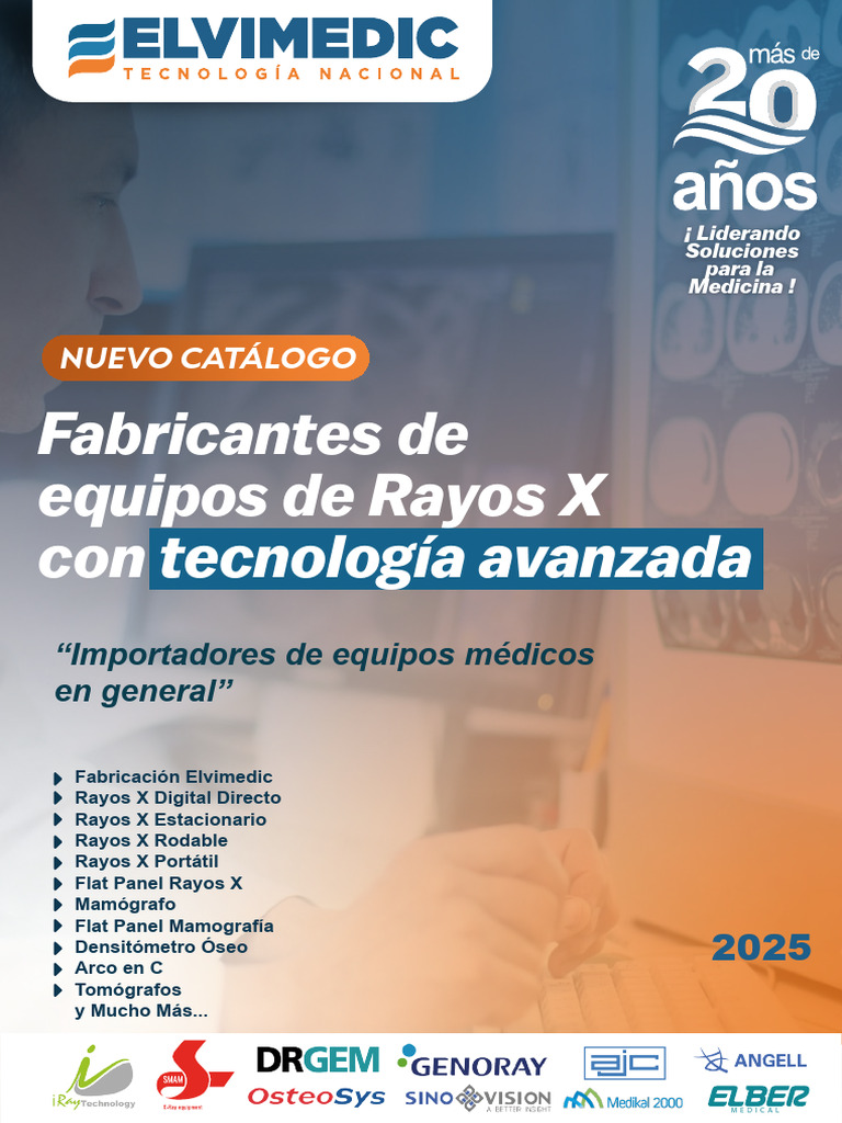 Catalogo Elvimedic c2025 | PDF | Mamografía | Rayo X