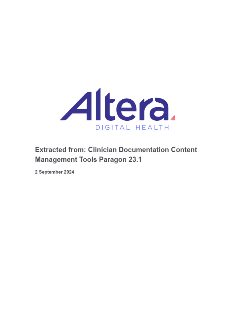 clinician_documentation_content_management_tools_paragon_23_1_including ...