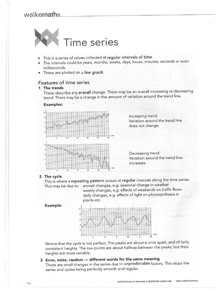 Time Series | PDF