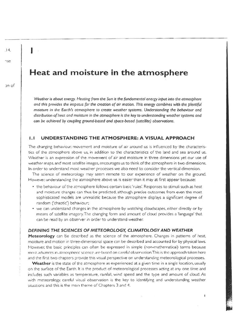 Meteorology - Understanding Weather | PDF