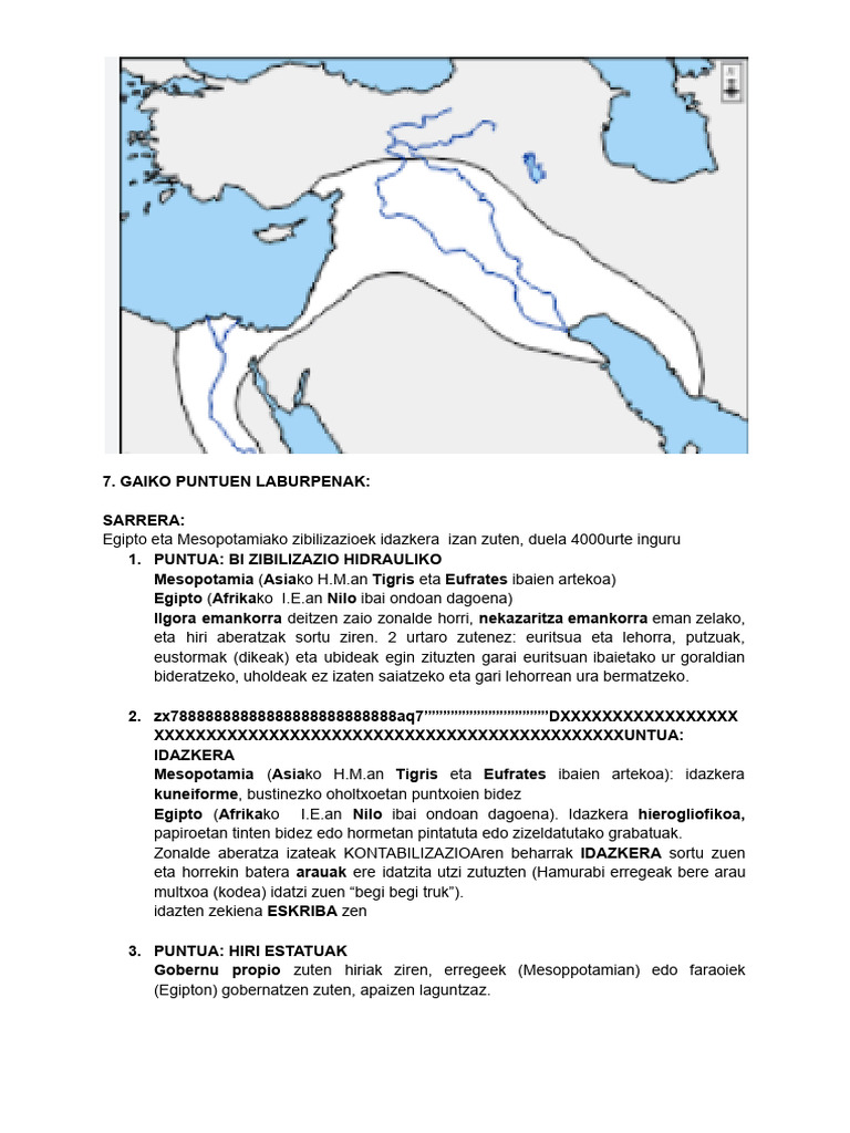 Gaiko Puntuen Laburpenak | PDF