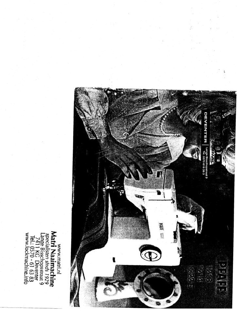 Pfaff-1213-1214-1222-1222E-NL | PDF