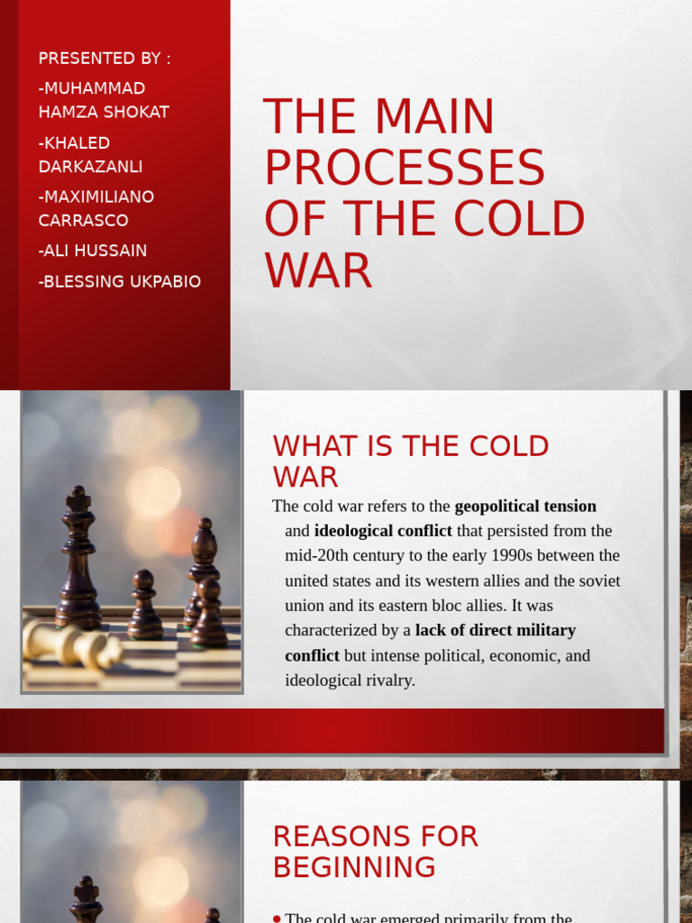 Presentation on Cold War | PDF | Cold War | Astronauts