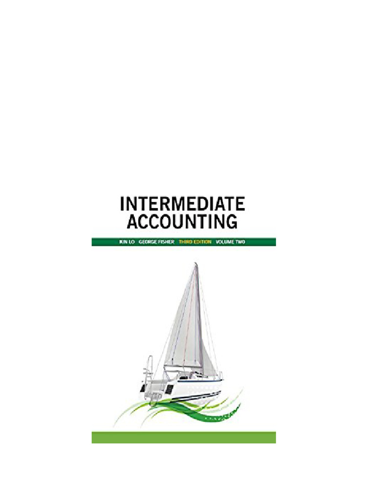 (Ebook PDF) Intermediate Accounting Vol. 2 3rd Editioninstant Download | PDF | Bonds (Finance ...