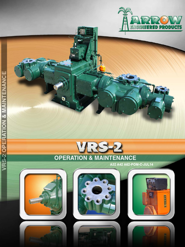 Compressor Arrow Vrs-2 Om | PDF | Piston | Screw