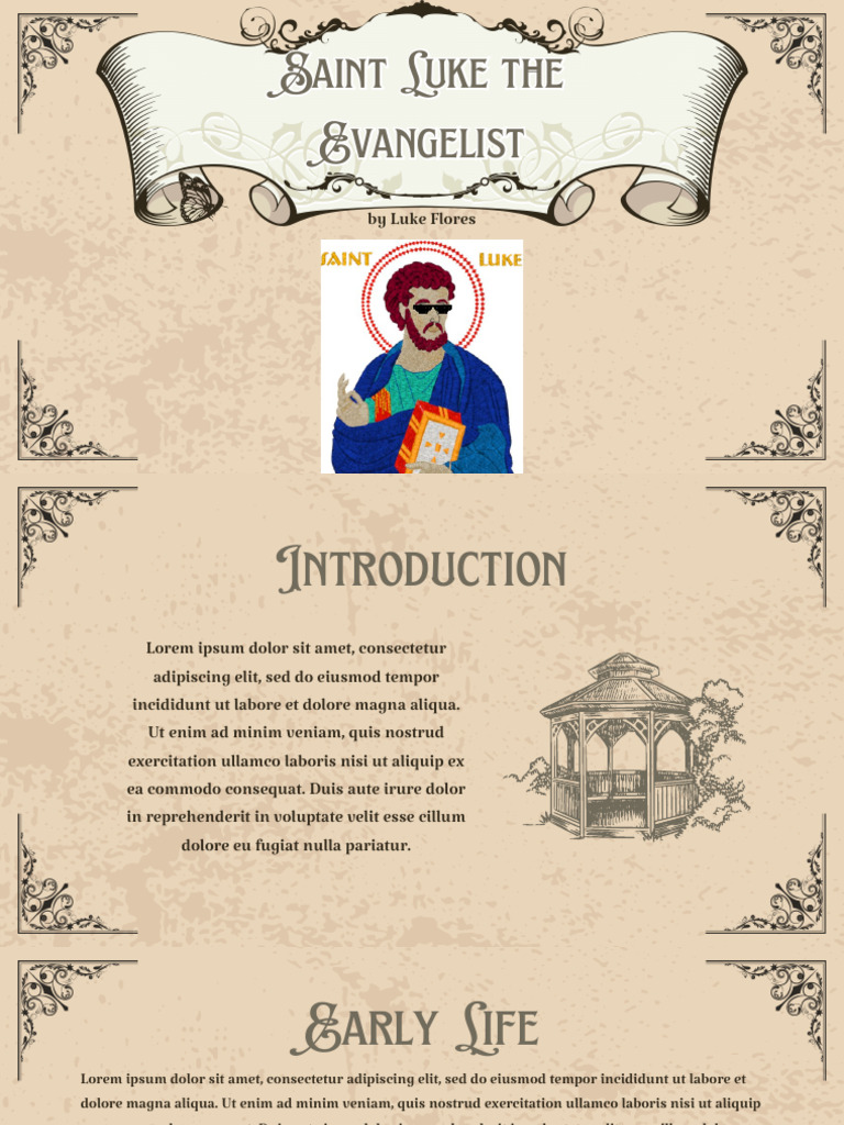 Saint Luke The Evangelist | PDF