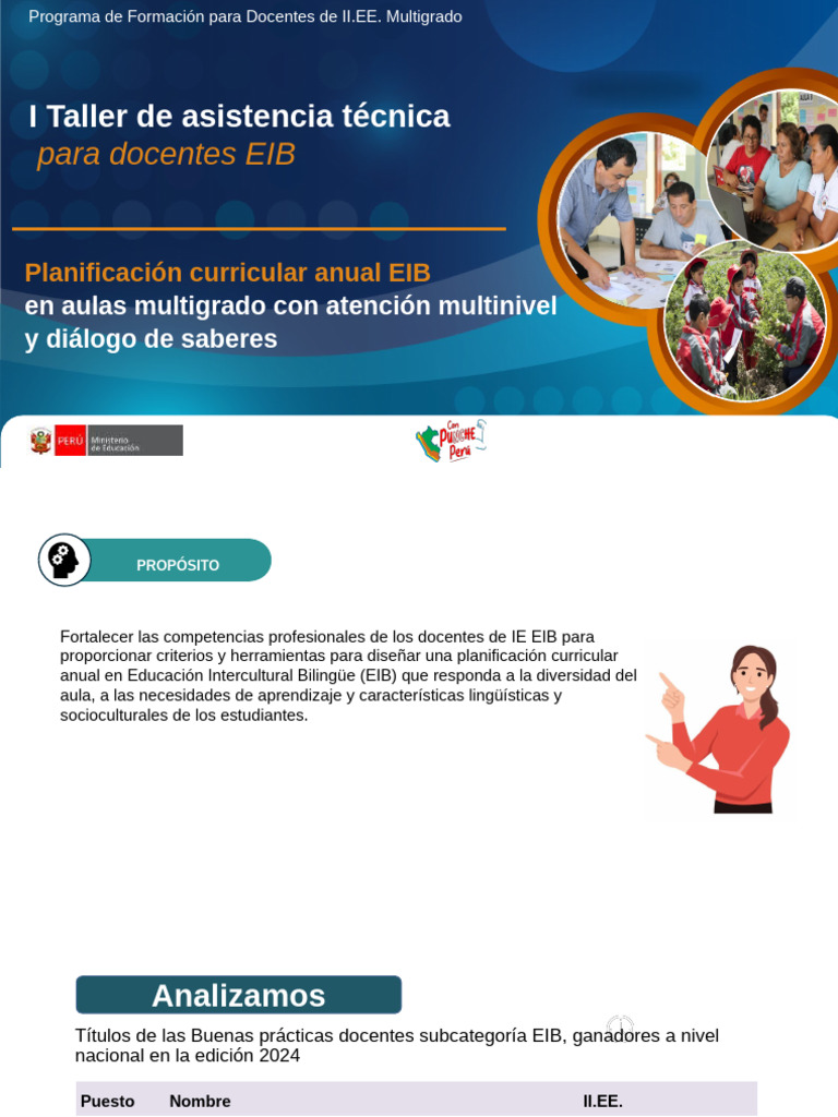 Planificacion anual EIB | PDF | Multilingüismo | Comunicación