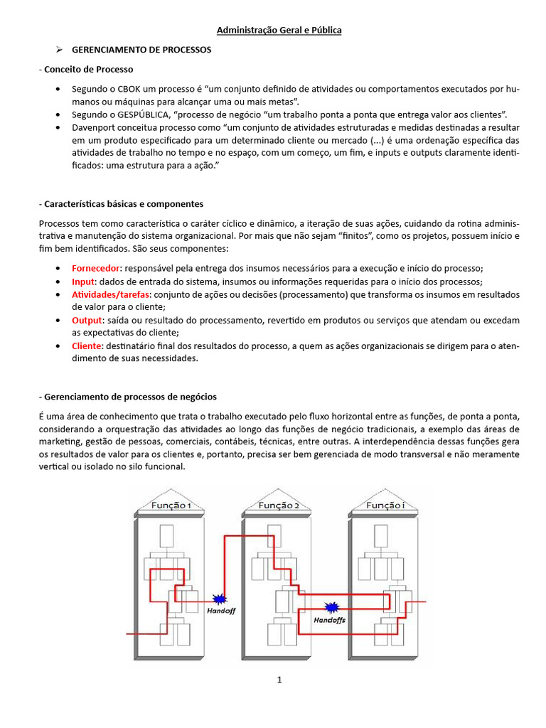 Gestão de Processos | PDF | Business