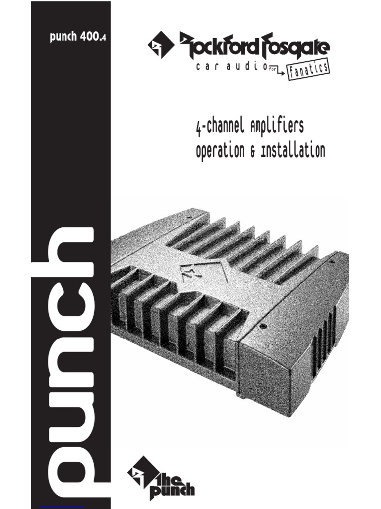 punch_4004_trans_ana | PDF | Amplifier | Mosfet