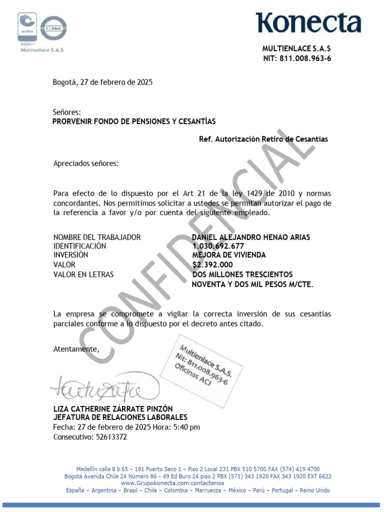 Daniel Alejandro Henao Arias | PDF