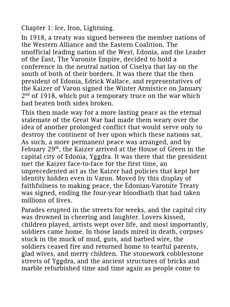 "The Edonian-Varonite Treaty and Aftermath" | PDF