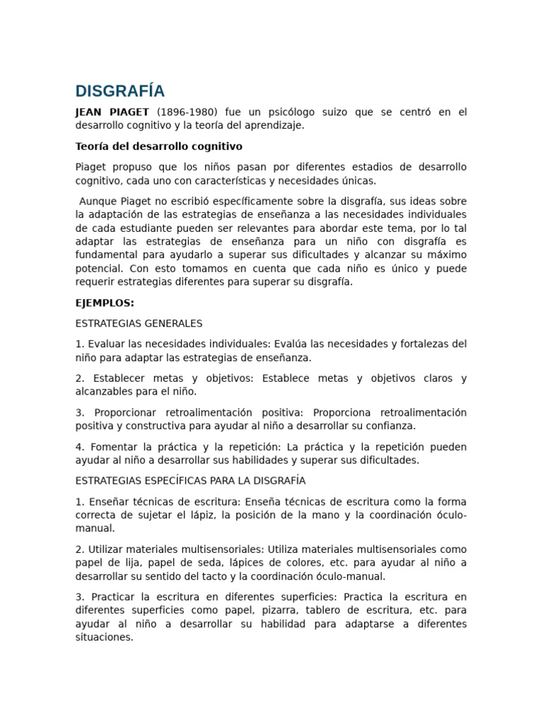 DISGRAFIA | PDF | Evaluación | Creatividad