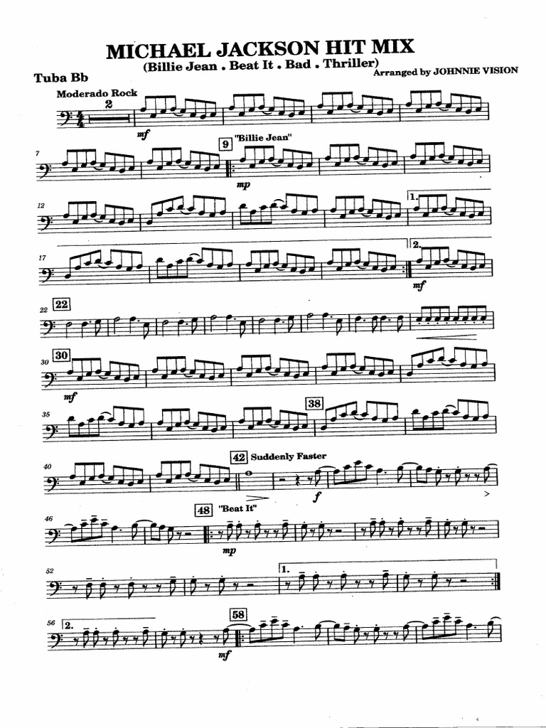 Michael Jackson Tuba BB | PDF
