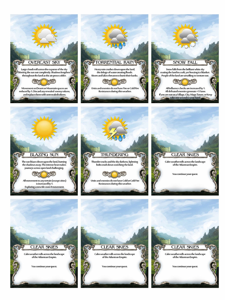 Day Card Set | PDF