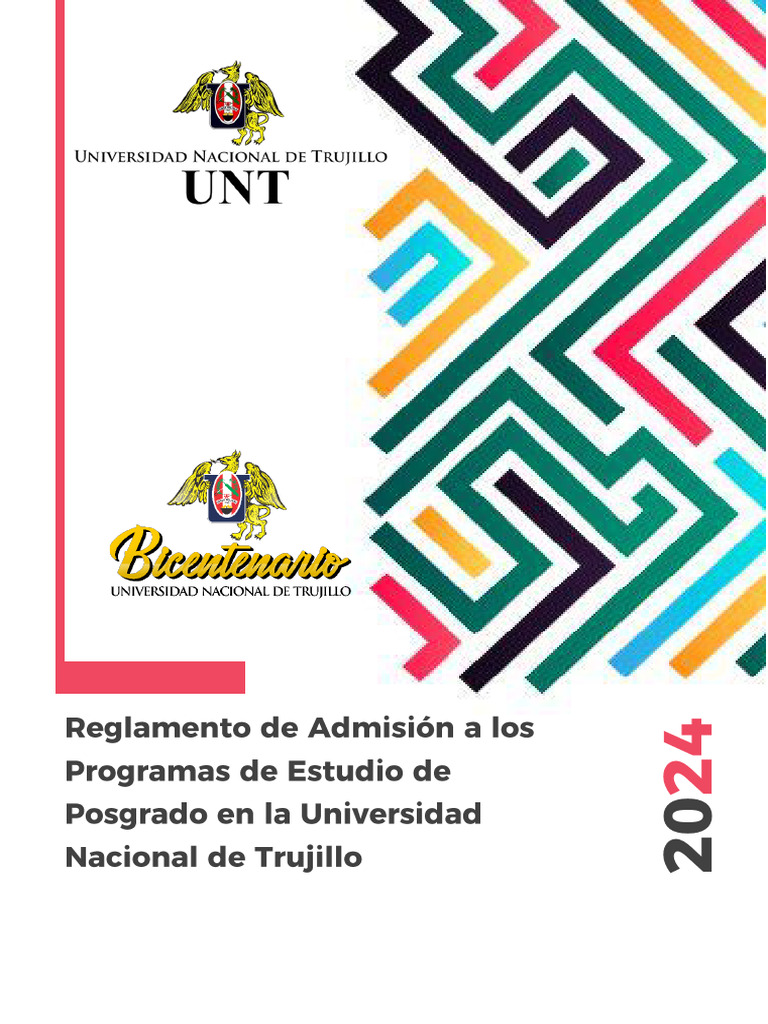 2024-Reglamento de Admision Epg | PDF | Doctorado | Calificaciones