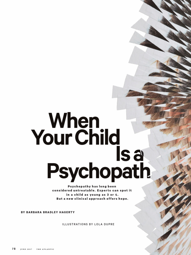 When Your Child Is A Psychopat | PDF | Psychopathy | Behavioural Sciences