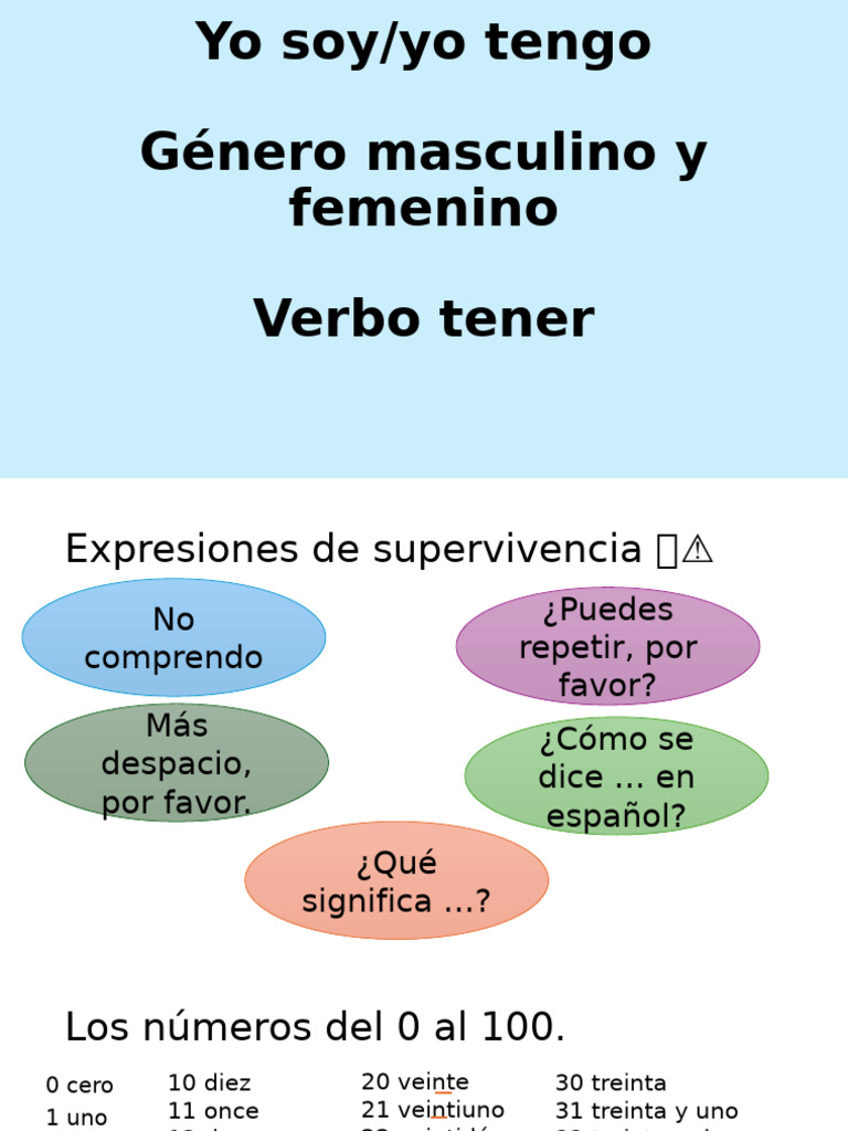 Spanish Lesson 4 | PDF | Grabación de sonido