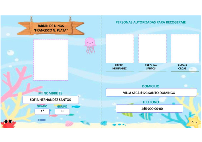 Gafete Mar Word | PDF