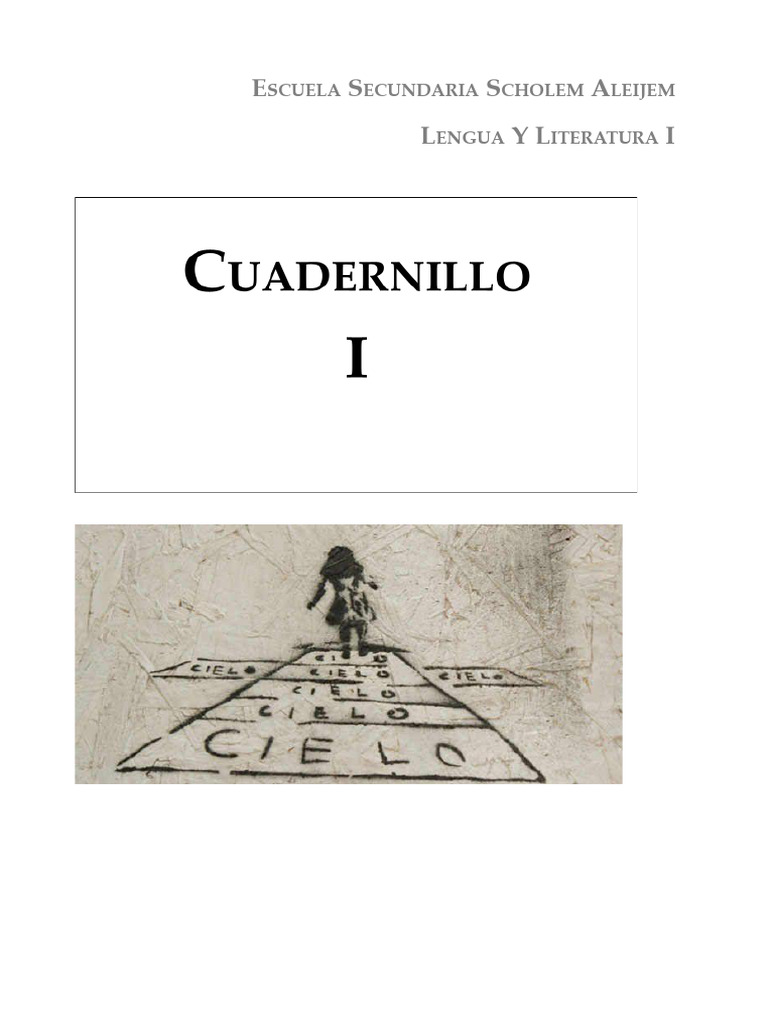 2025 - Scholem - CUADERNILLO I - LYL I | PDF | Narración | La novela policíaca