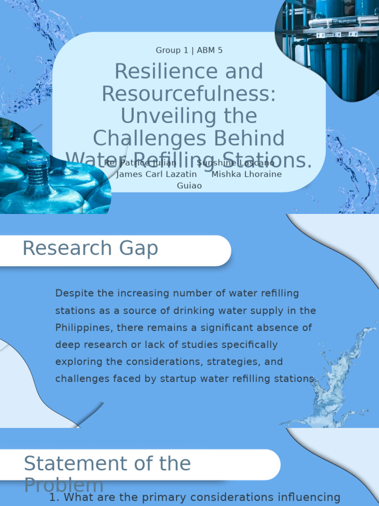 Sample PPT For Colloquium | PDF | Water | Startup Company