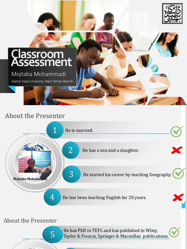 Classroom+Assessment+1 (TEFL +120h) +Updated+Ver.+++SBU+Into | PDF | Educational Assessment ...