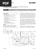 Tny253/254/255 Tinyswitch Family: Energy Efficient, Low Power Off-Line ...