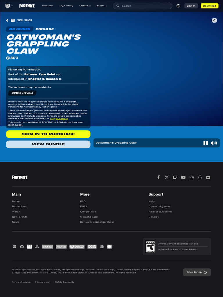 Catwoman's Grappling Claw Pickaxe | PDF