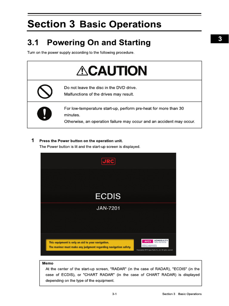 Power On The ECDIS | PDF
