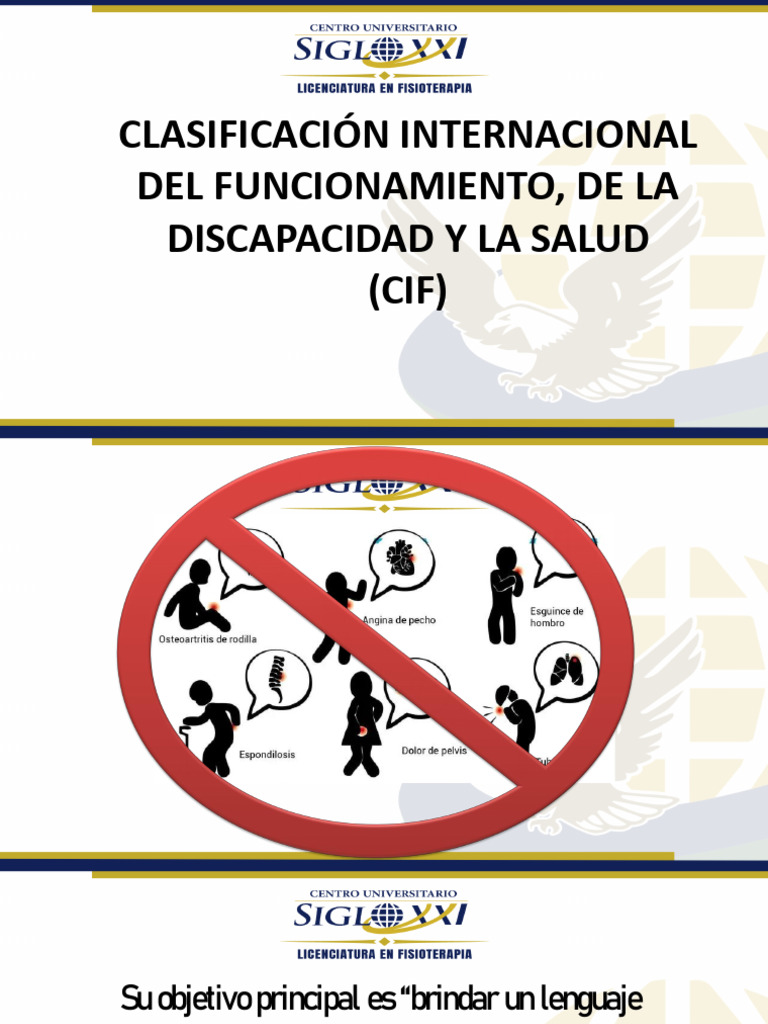 Clasificación Internacional Del Funcionamiento, de La Discapacidad Y La Salud (CIF) | PDF ...