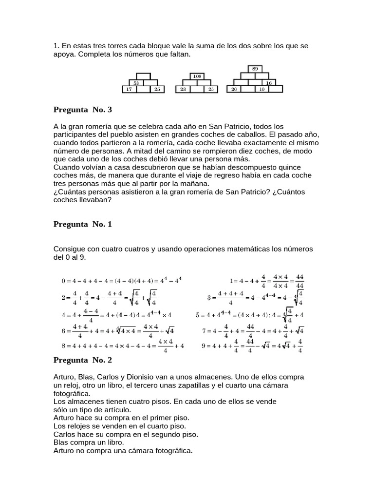 Problemas 5 | PDF