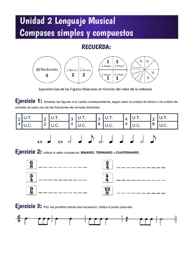 Compases S y C 3 - ESO | PDF