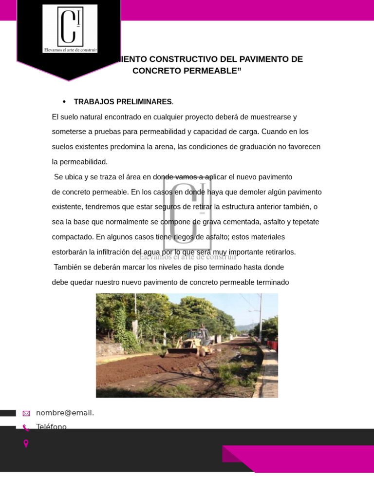 Concreto Permeable | PDF | Hormigón | Agua