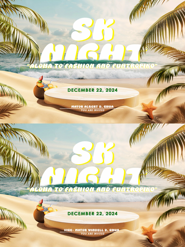 Front Pantropiko Invitation | PDF