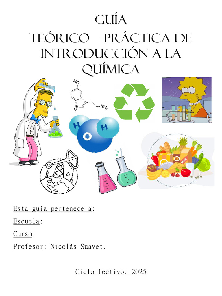 Guía Práctica de Introducción a la Química | PDF | Polaridad química ...